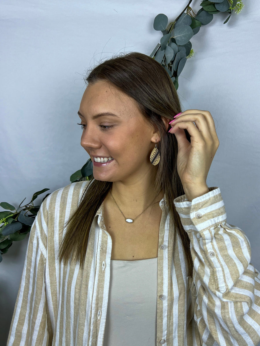 Teardrop - Angled Triangles – B & B Design Girls